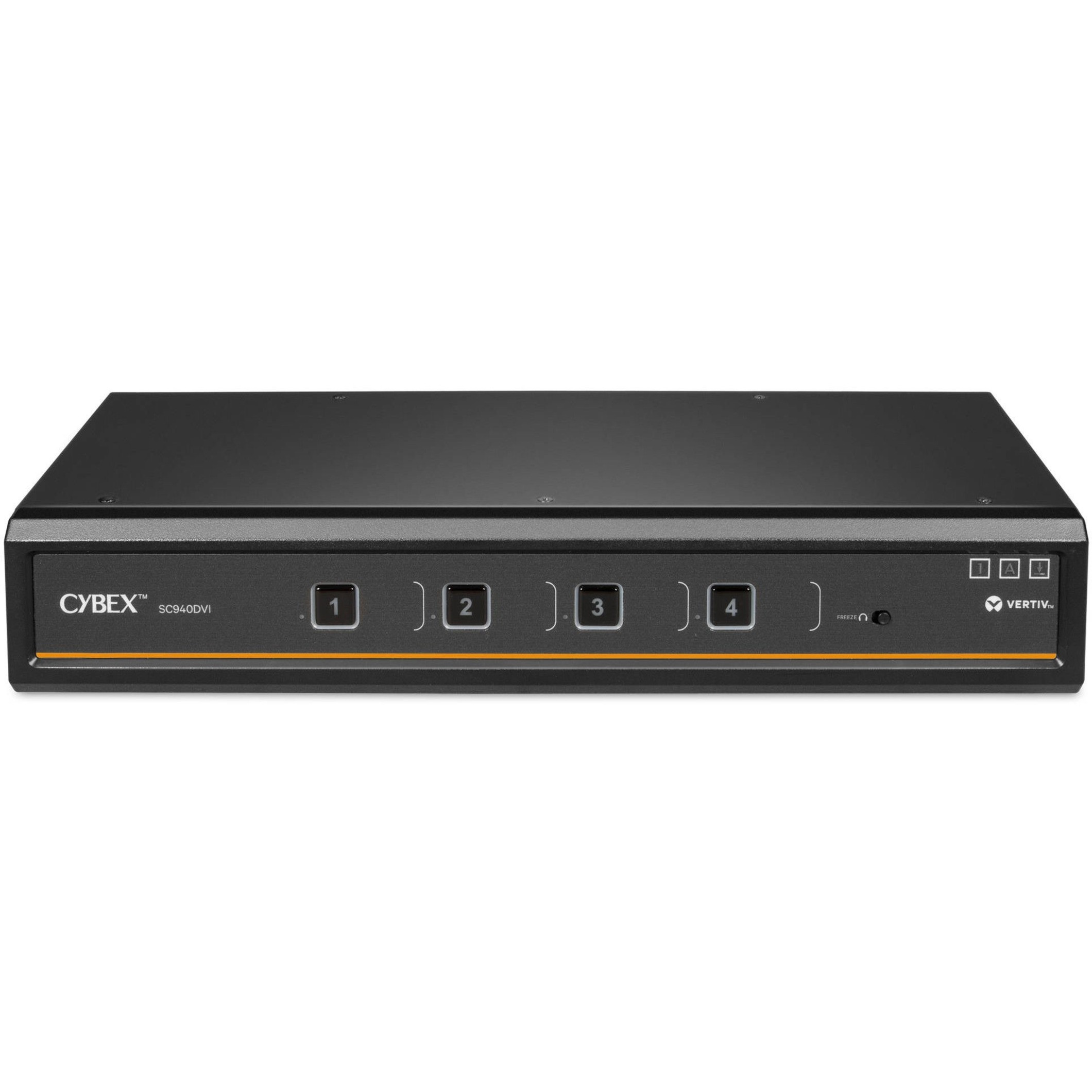 Vertiv Cybex Sc900 Secure Kvm Dual Head 4 Port Universal And Dvi D