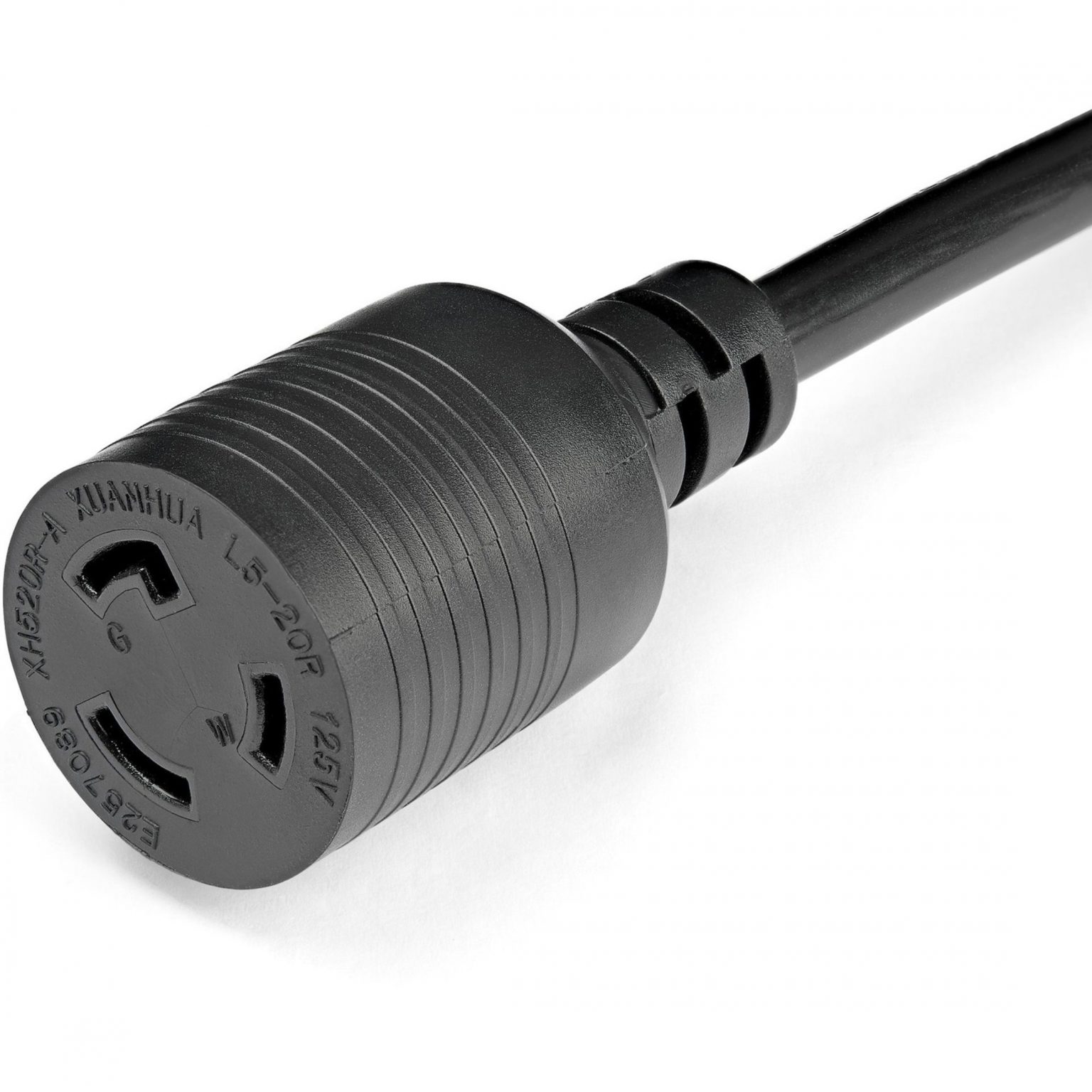 Startech .com 3ft (1m) Heavy Duty Extension Cord, NEMA L5-20R to NEMA 5 ... Startech .com 3ft (1m) Heavy Duty Extension Cord, NEMA L5-20R to NEMA 5 ...